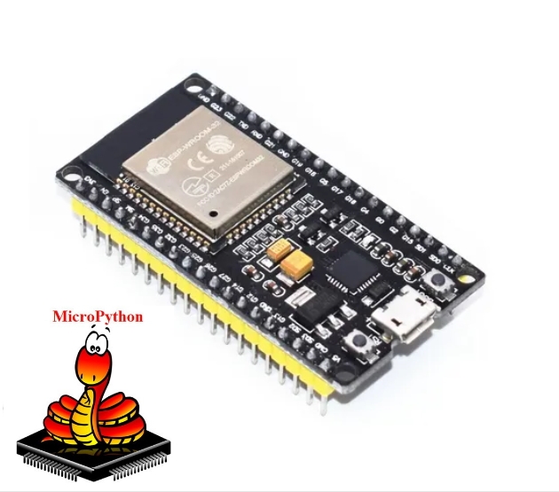 Kit Desenvolvimento Placa Esp32 Wroom32 Cp2102 Wifi Bluetooth 38 Pinos Com Micropython Por R15900 